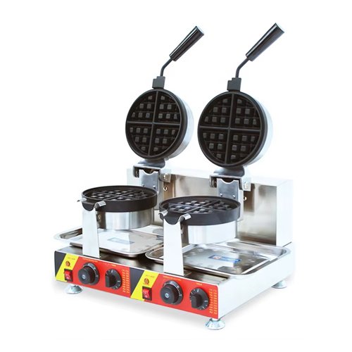 Professional Double Waffle Maker | Commercial Belgium Waffle Machine