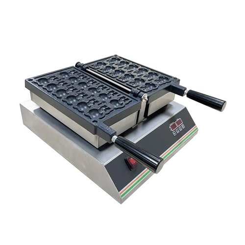 Commercial Bear Shape Waffle Maker | Non-Stick & Rotating for Small ...
